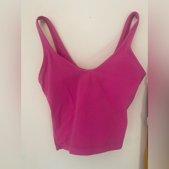 lululemon athletica | Tops | Rare Sonic Pink Align Tank | Poshmark